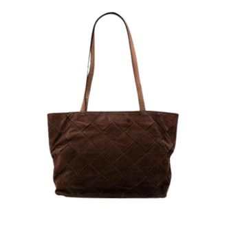 Bottega Veneta Pre-owned Suede Tote - - Pre-owned - Damen - Braun - ONE SIZE
