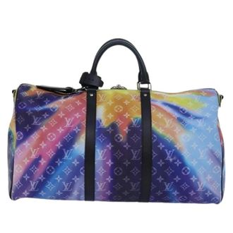 Louis Vuitton unisex, Pre-owned, Multicolore, Taille: ONE Size Pre-owned Keepall bandouliere bag