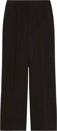 Max Mara Visivo Pant Bukse - Femme - Pantalons - Noir - Taille: 42 FR