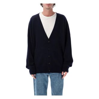 Extreme Cashmere N&deg;517 Simo Cardigan - - Knitwear - Herren - Blau - ONE SIZE