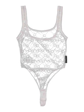 Marine Serre Top - Creme