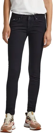 Pepe Jeans London Damen Pixie Jeans, Schwarz (Denim-xg1), 24W / 30L EU