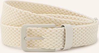 HUGO BOSS Flechtg&uuml;rtel beige