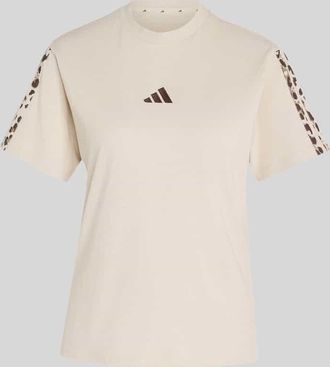 adidas Regular Fit T-Shirt aus reiner Baumwolle mit Logo-Print