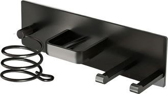 Generic Wandhalterung f&uuml;r Haartrockner - Wandmontierter Aufbewahrungsorganizer F&uuml;r Haarwerkzeuge - Lockenstab-Aufh&auml;nger,F&uuml;r Badezimmer Toiletten Schr&auml;nke Stud