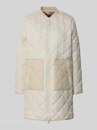 Christian Berg Relaxed Fit Steppmantel mit Stehkragen