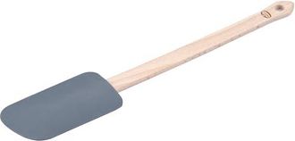 Dr. Oetker Teigschaber Classic - Teigspatel aus Platin Silikon und Buchenholz, zum pr&auml;zisen Ausstreichen und Verstreichen von Cremes, Hitzebest&auml;ndigkeit: +100 &deg;C