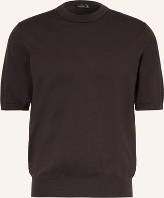 van Laack Van Laack Strickshirt Vl-Sindino-Xx braun