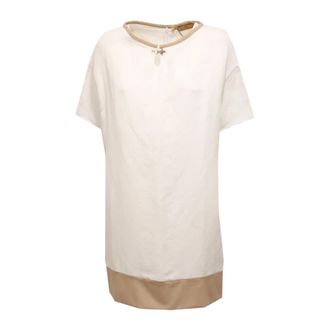 Fay Abito Vestito N8We128598Mhpeb001 - - Tops - Damen - Wei&szlig; - XL