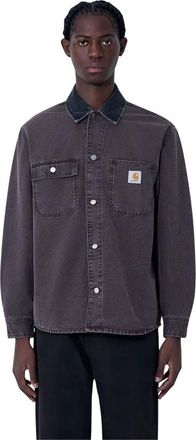 Carhartt Work in Progress Homme, Vestes, Bleu, Taille: L Mitch Shirt Jacket