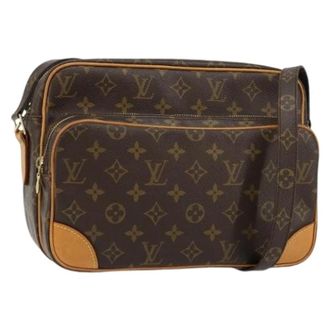 Louis Vuitton Sac bandouli&egrave;re vintage en toile Pre-owned - Femme - Pre-owned - Brun - Taille: ONE Size