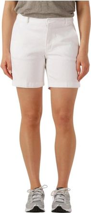 MY ESSENTIAL WARDROBE Damen, Shorts, Wei&szlig;, XLGr&ouml;&szlig;e