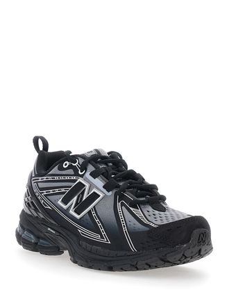 New Balance Unisex Sneakers 1906e Black Tech Fabric Upper Trainers