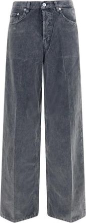 Haikure Bethany Samt Pier Hose - - Trousers - Damen - Grau - W25