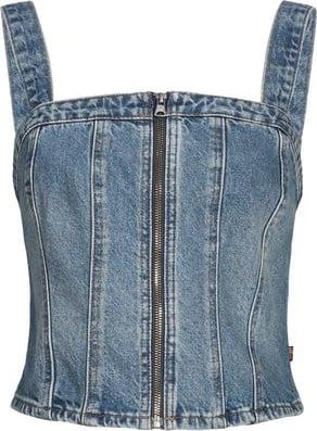 Levi's Top bustier en denim de coton