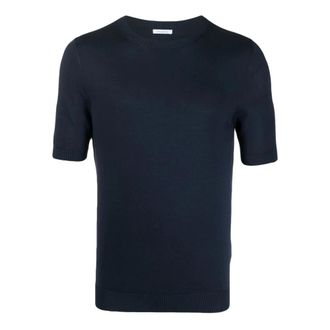 Malo Round-Neck Strickwaren - - Knitwear - Herren - Blau - L