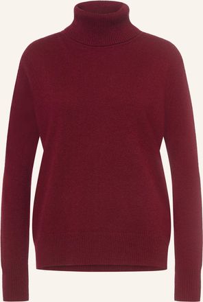 Rosemunde Rollkragenpullover Laica Mit Cashmere rot