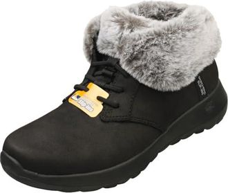 Skechers Bottines &agrave; enfiler pour femme On-The-Go Joy-Cozy Charm mains libres, noir/gris, 38 EU