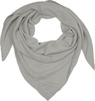 styleBREAKER Tuch Musselin Dreiecktuch Einfarbig