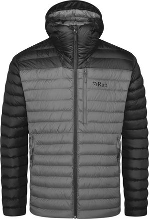 RAB Herren Microlight Alpine Jacke, Black-Graphene, XL