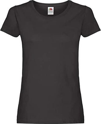 Fruit Of The Loom Polo - Femme Noir noir Medium