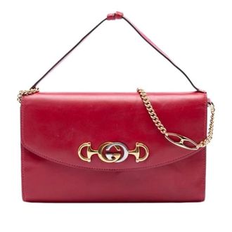 Gucci Pre-owned Zumi Satchel - Femme - Pre-owned - Rouge - Taille: ONE Size