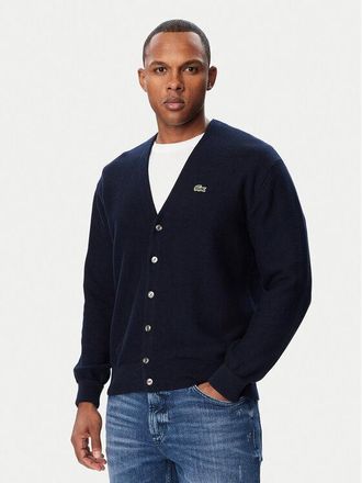 Lacoste Strickjacke AH9914 Dunkelblau Regular Fit