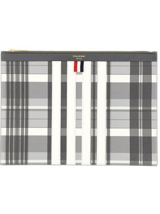 Thom Browne Leather Document Holder Wallet - Multicolor