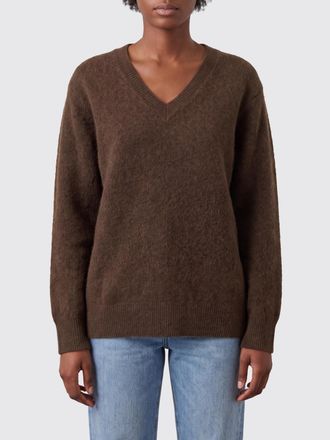 Parosh Pullover mit V-Ausschnitt P. A.R. O.S. H. aus Woll-Yak-Mischung mit &uuml;berschnittenen Schultern