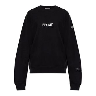 Moncler Rundhalsausschnitt Sweatshirt - - Sweatshirts & Hoodies - Herren - Schwarzk - M