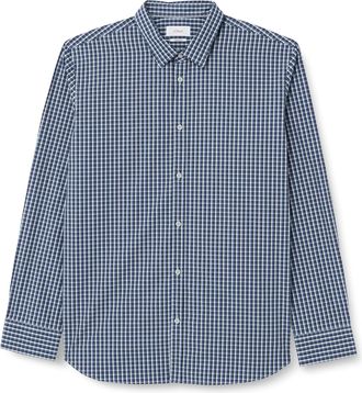 s.Oliver Mens 10.3.11.11.120.2120975 Shirt, Blue, XXL