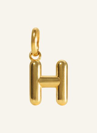 Pompidou Anh&auml;nger Puffy Letter H By Glambou gold
