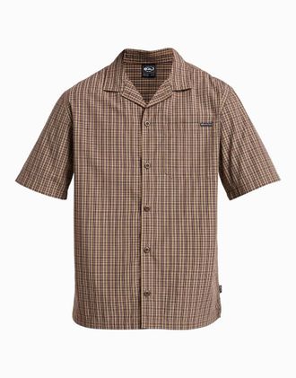 Quiksilver Mercury Double Zero - Chemise &agrave; manches courtes - Beige-Neutre