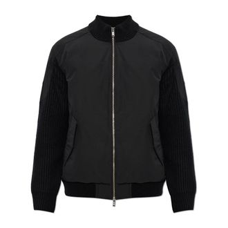 Moose Knuckles Pufferjacke mit Patch - - Jackets - Herren - Schwarzk - M