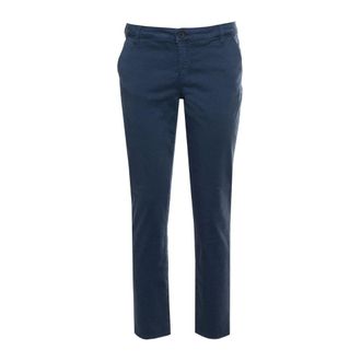 Gas Nataly Slim-fit Hose - - Trousers - Damen - Blau - W30