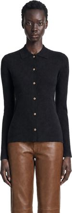 Max Mara Woollen Yarn Fitted Cardigan