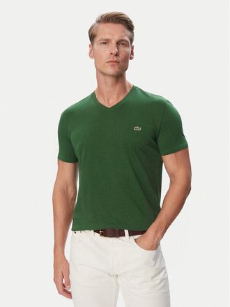 Lacoste T-Shirt TH6710 Gr&uuml;n Regular Fit