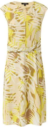 Comma Minikleid Kleid Kleid mit Riegel-Detail und Kapp&auml;rmeln