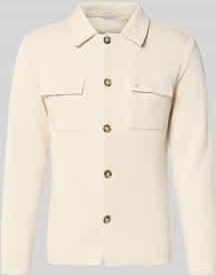 Manuel Ritz Regular Fit Hemdjacke mit Brusttaschen