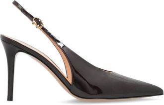 Gianvito Rossi Femme, Chaussures, Rouge, Taille: 38 EU Robbie Heeled Chaussures
