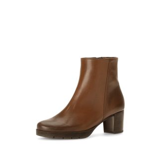 Gabor Damen Ankle Boots, Frauen Stiefeletten,Kurzstiefel,uebergangsschuhe,uebergangsstiefel,gefüttert,Stiefel,Cognac/EF (Mel.),38.5 EU / 5.5 UK