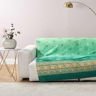 Bassetti PALLAVICINO Foulard aus 100% Baumwolle in der Farbe Perla G1, Ma&szlig;e: 180x270 cm - 9330038 Mint V1, Ma&szlig;e: 180x270 cm - 9332299