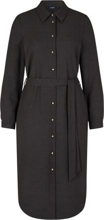 Joop Femme, Robes, Noir, Taille: 44 FR Robe chemise avec ceinture et d&eacute;tails logo