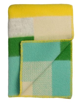 Roros Tweed Mikkel - Wolldecke aus norwegischer Lammwolle - Design von Kristine Five Melv&aelig;r - Deckenma&szlig;e: 135 x 200 cm