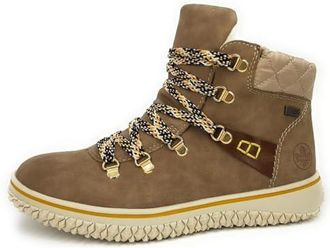 Rieker Femme Z4238 Botte Tendance, Beige, 36 EU