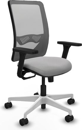 Piqueras y Crespo B&uuml;rostuhl Zulema mit 3D-Armlehnen, h&ouml;henverstellbare Lendenwirbelst&uuml;tze, ausgestattet mit 3 Positionen und Schneidschaum, mit Rollen von 65 mm, Nylon,