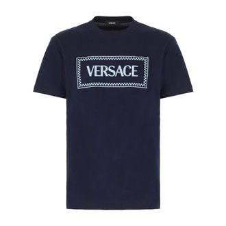 Versace Homme, Tops, Bleu, Taille: XL T-Shirt