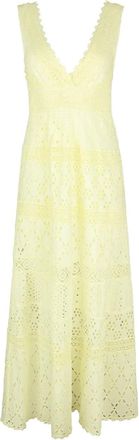 Temptation Positano Paglia dress - Jaune