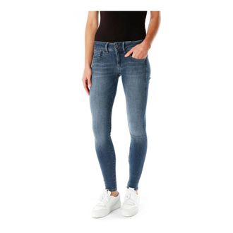 G-Star Lynn Mid Waist Skinny Jeans - - Jeans - Damen - Blau - W29 L28