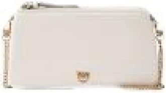 Pinko Pinko, Femme, Sacs, Blanc, Taille: ONE Size Double Mini Bag